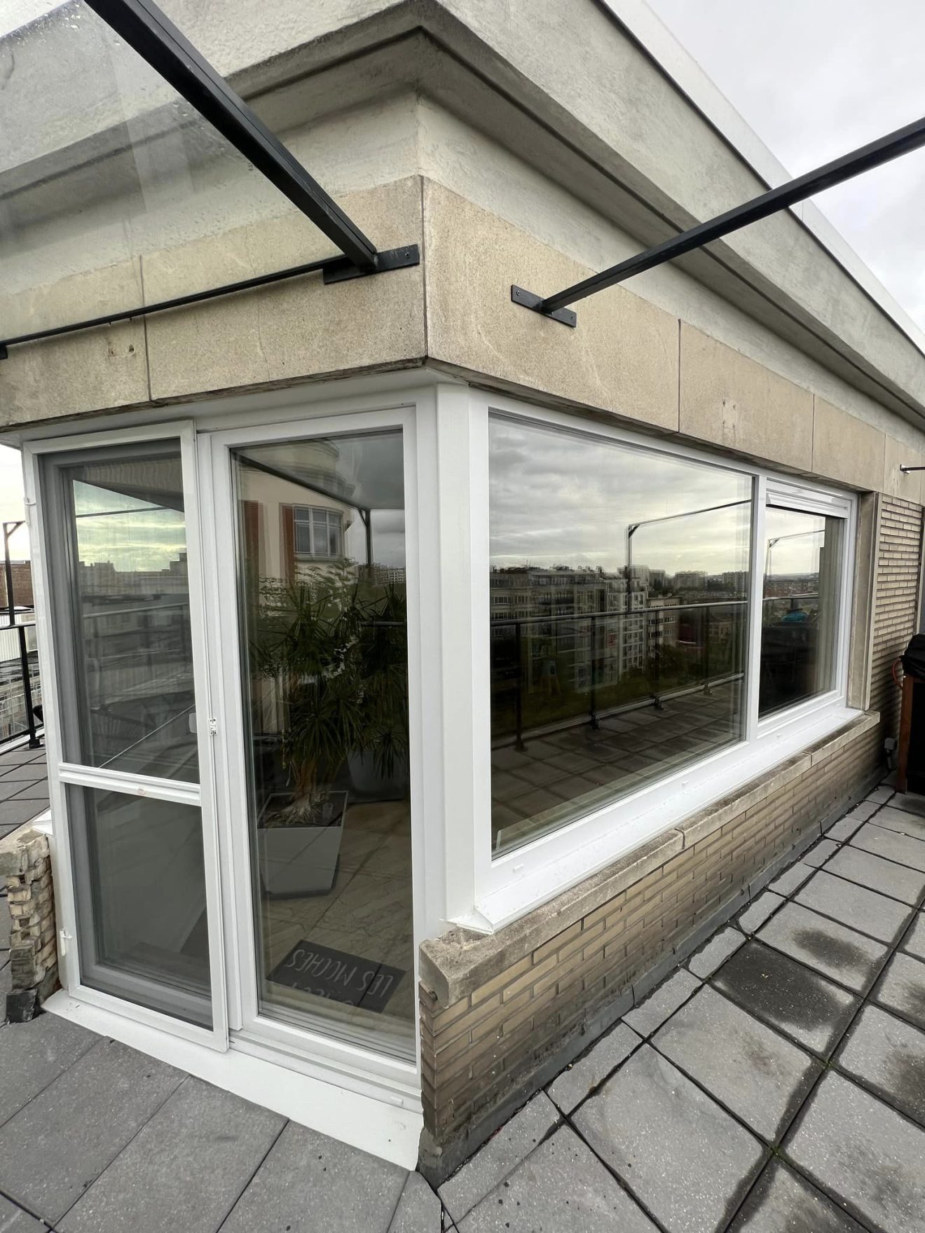 Schaerbeek: Châssis PVC Salamander 76 triple vitrage • AluGlass Bruxelles